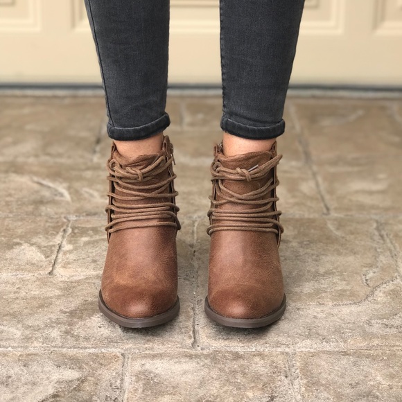 Urban Outfitters | Shoes | Rope Lace Slashed Distressed Ankle Boots ...